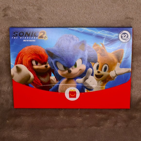 McDonald's | Toys | Sonic The Hedgehog 2 Mcdonalds Happy Meal ...